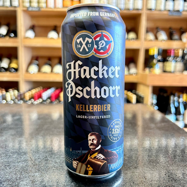 Hacker-Pschorr Kellerbier Anno 1417 Can 50cl 5.5% - Butler's Wine Cellar