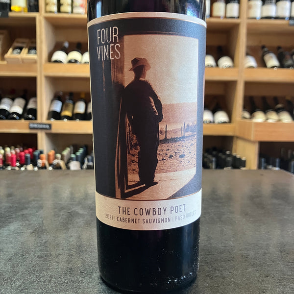 Four Vines Cowboy Poet Cabernet Sauvignon 2021 - Butler's Wine Cellar